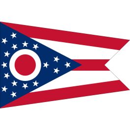 Ohio State Flag - HigherUSA